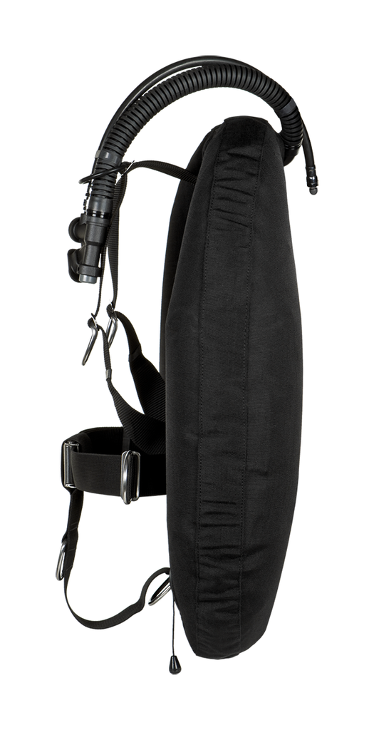 Hydros DIR Double Tank Set w/ BCD and Stainless Backplate – Stone Rust