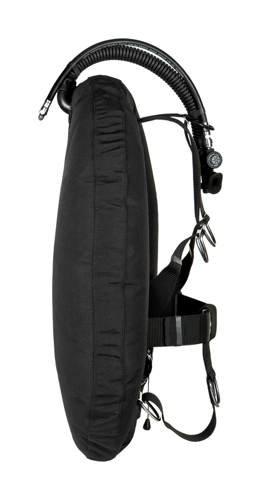 Hydros DIR Double Tank Set w/ BCD and Stainless Backplate – Stone Rust